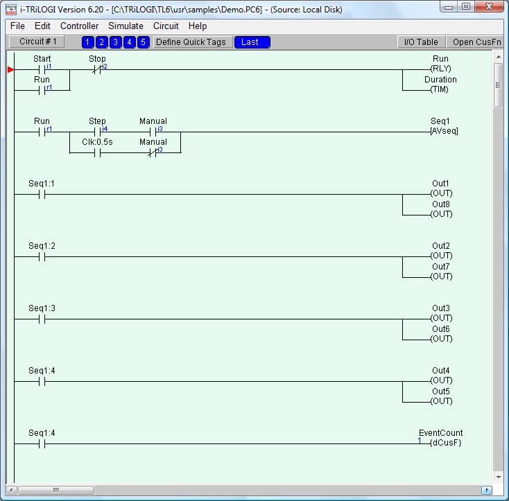 ladder program Tutorial ladder program Tutorial